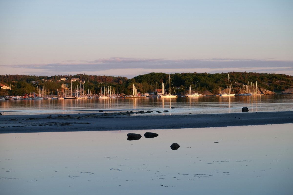 Abendstimmung beim Askim Strand Camping – Michaels Reiseblog